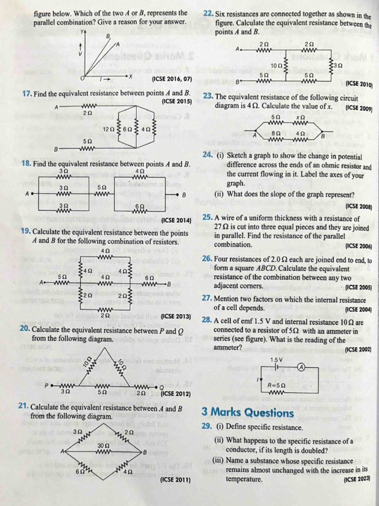 Book 20 Oct 2024 | PDF | Electrical Resistance And Conductance | Series And Parallel Circuits