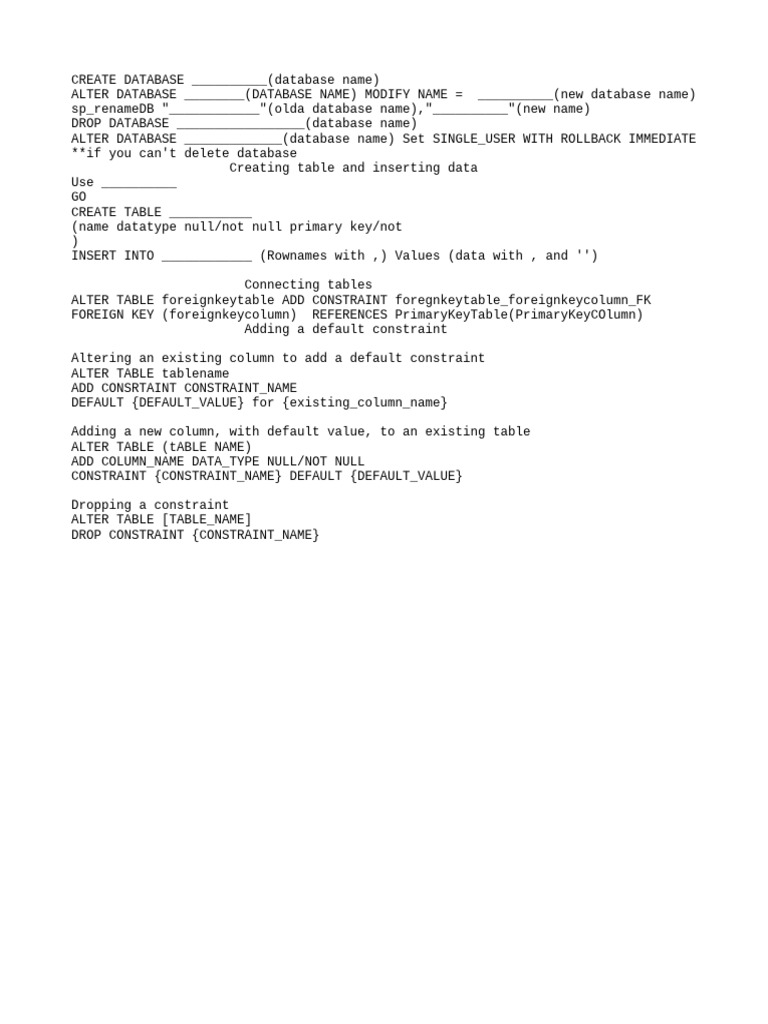 Databases | PDF