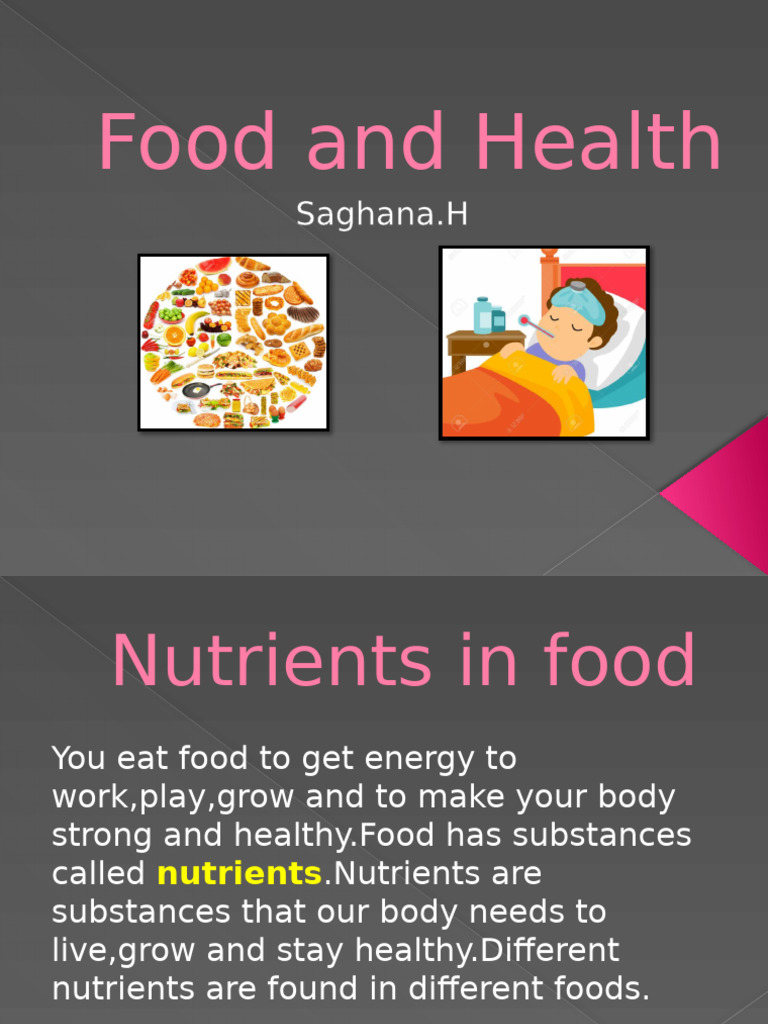 Food and Health | PDF