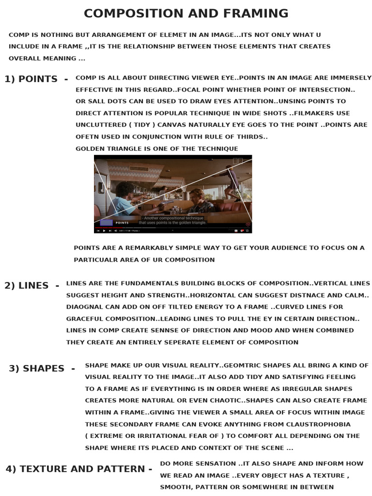 Key Elements of Visual Composition | PDF | Composition (Visual Arts) | Imaging
