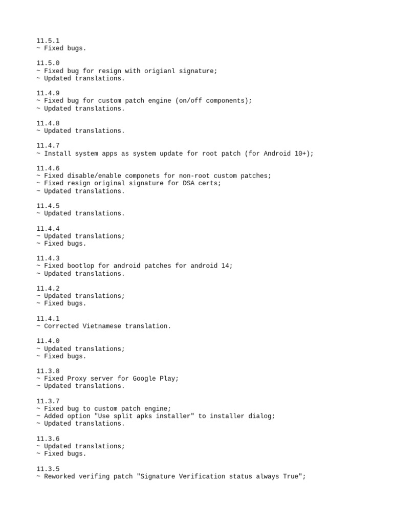 changelog | PDF | Android (Operating System) | Google Play