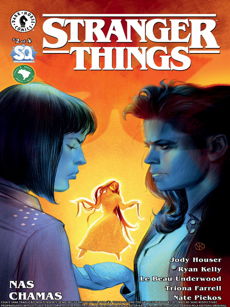 Stranger Things - Nas Chamas #003 | PDF