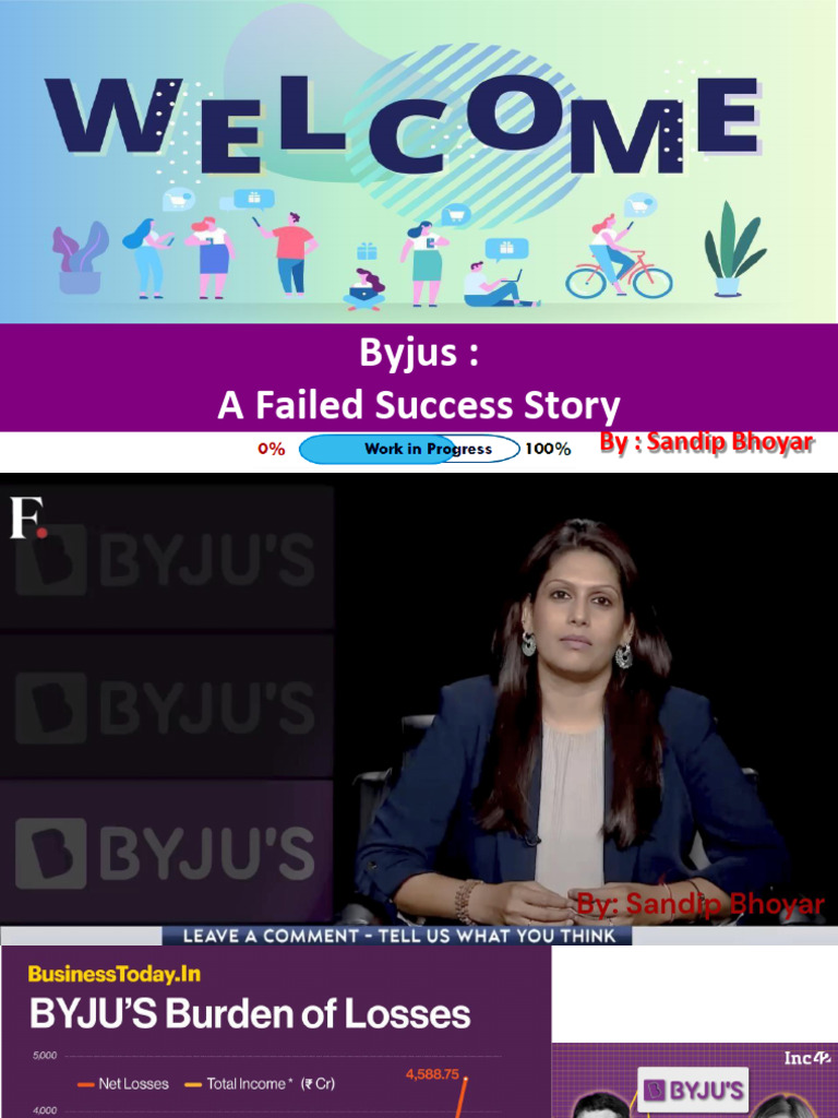 Byjus - A Failed Success Story | PDF | Private Sector | Business