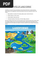Different Kinds of Landforms (Discription & Picture | PDF | Valley ...