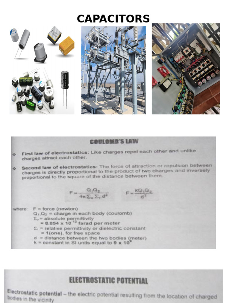 CAPACITORS | PDF