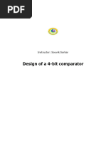 2 Bit Magnitude Comparator (Boolean Theorem) | PDF | Digital ...