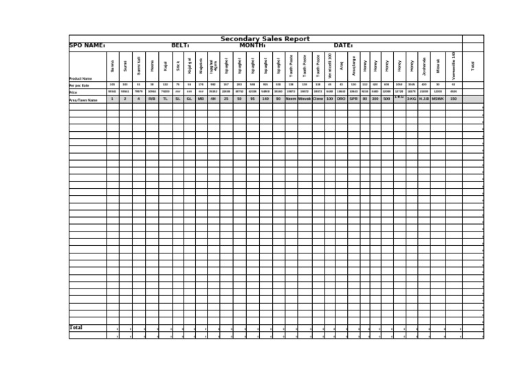 Secondary Sheet With New Rate-1 | PDF
