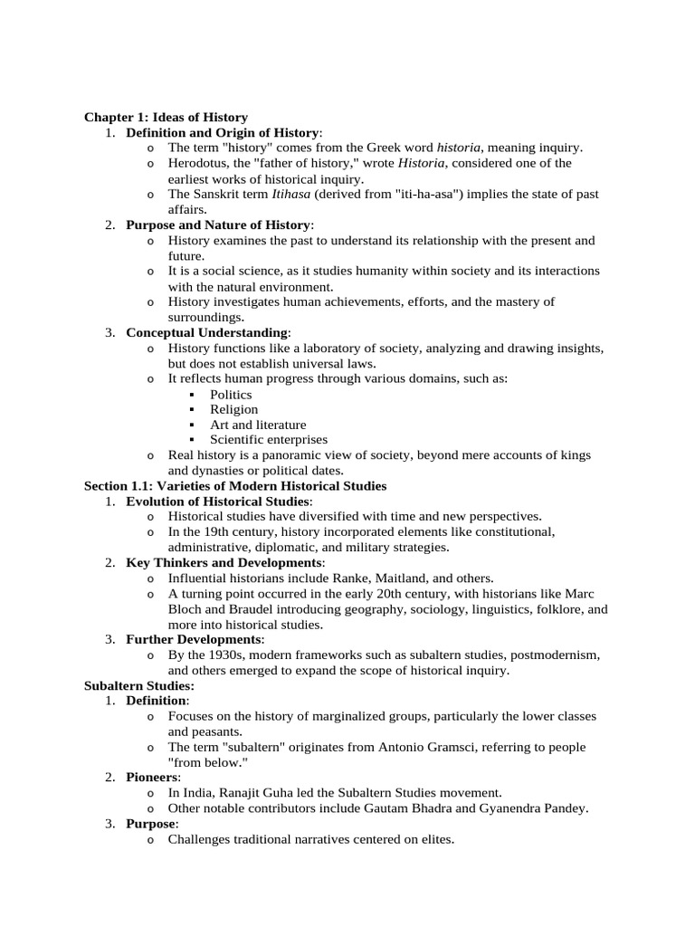 Chapter 1 History Class10 | PDF