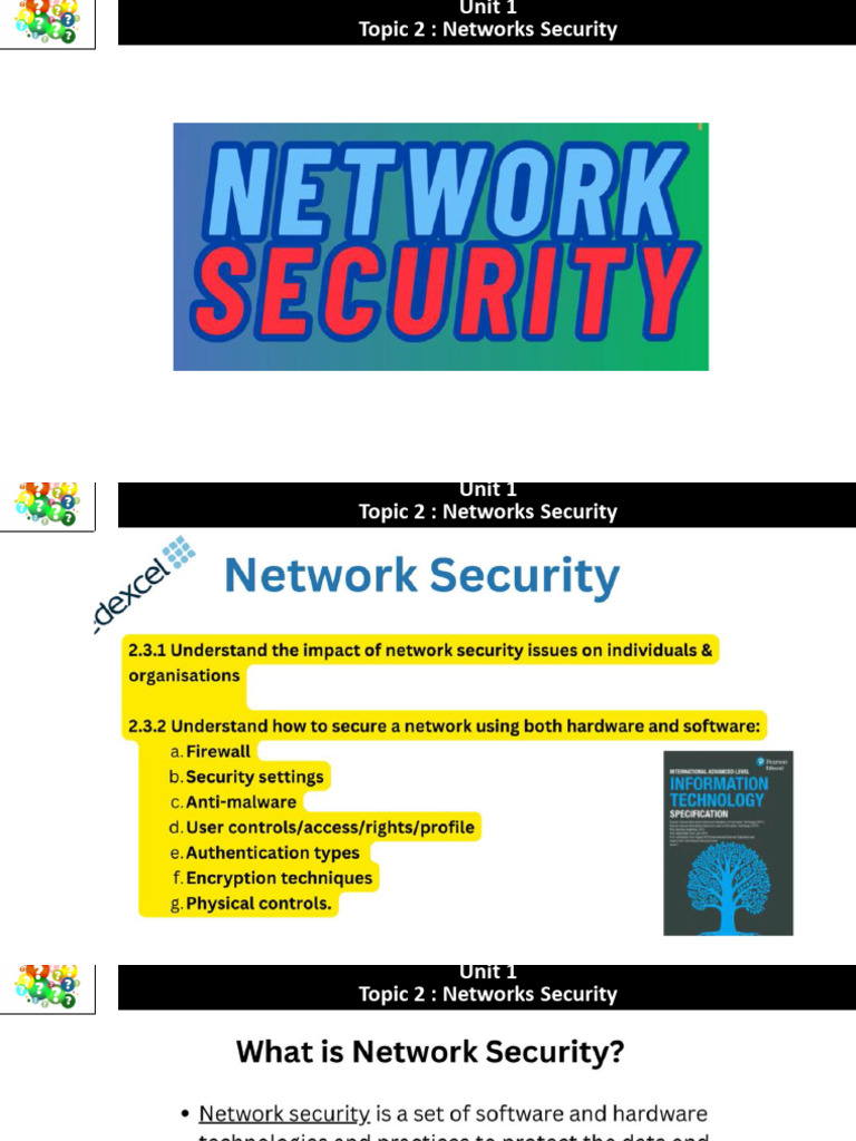 Last Topic Network Security Notes | PDF