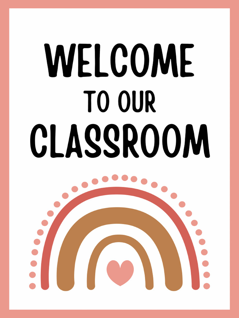 Classroom Decor Welcome Name Tags Blank | PDF