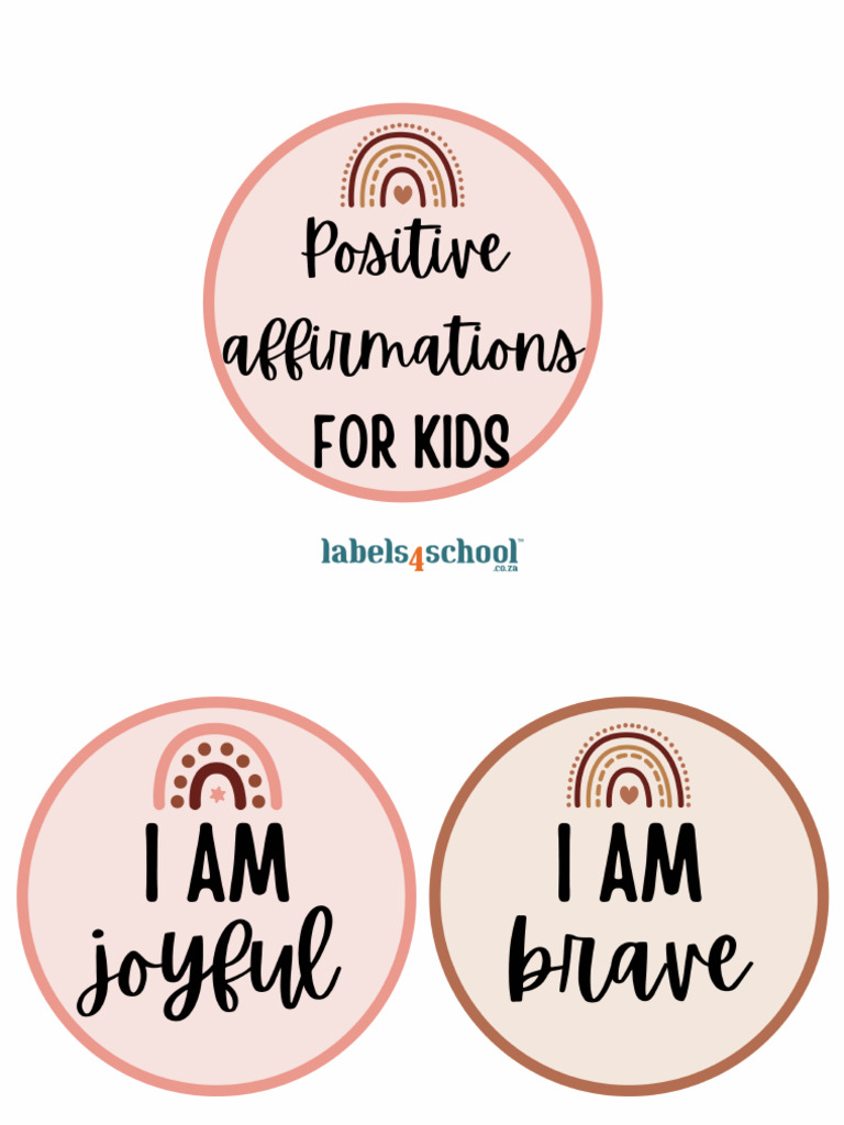 Classroom Decor - Affirmation Station | PDF
