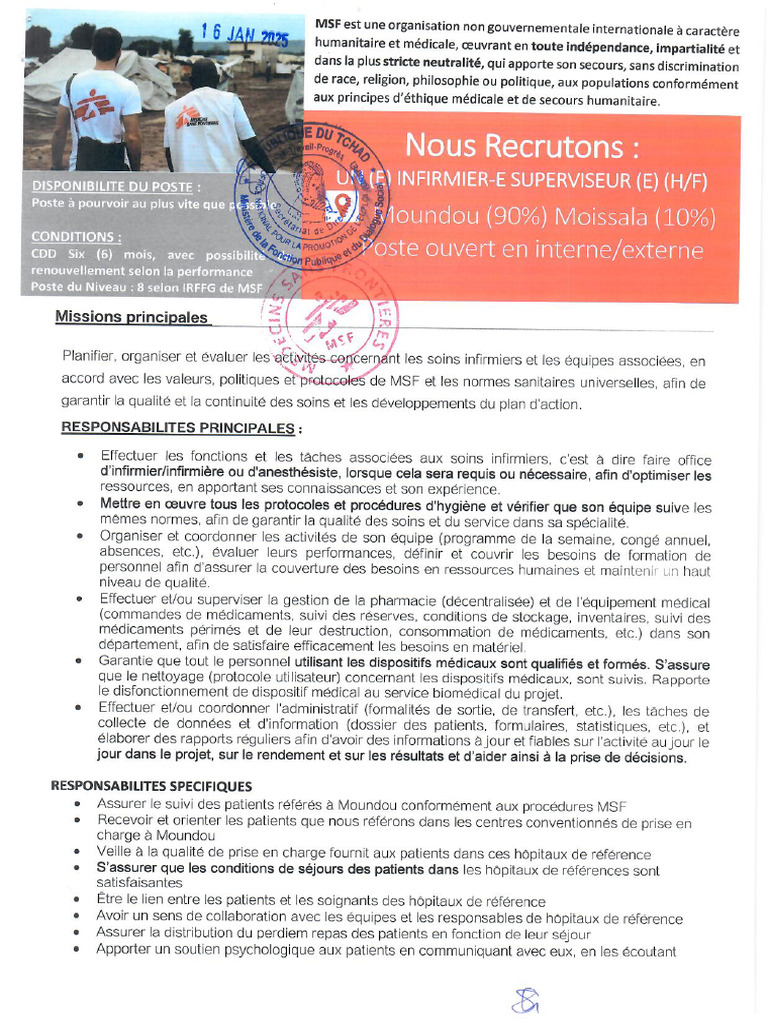 2025 - MSF - Avis - Inf Sup | PDF