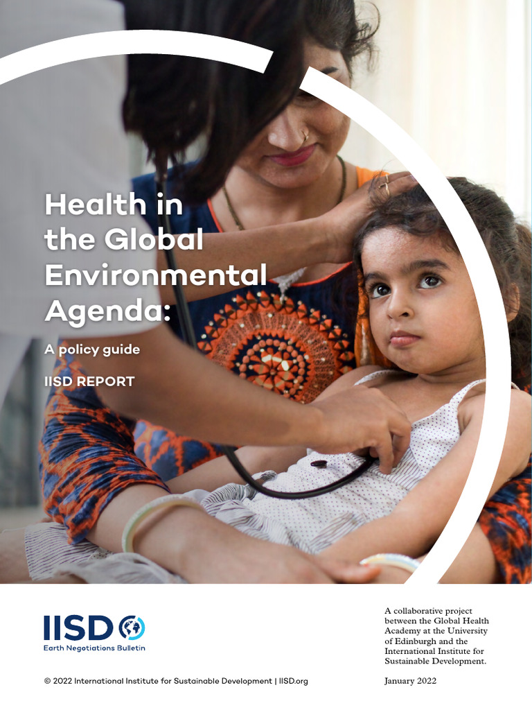 Health Environment Nexus | PDF | Governance | Climate Change Mitigation
