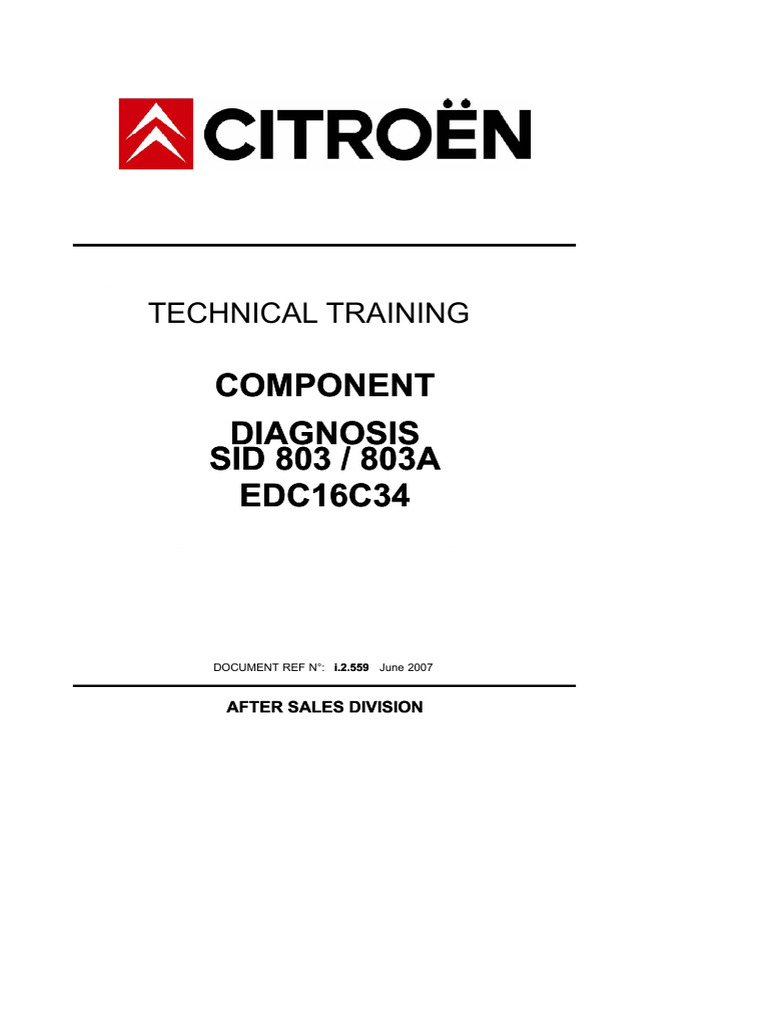 Citroen DV6TED4 Engine Diagnostics Guide | PDF | Throttle | Turbocharger