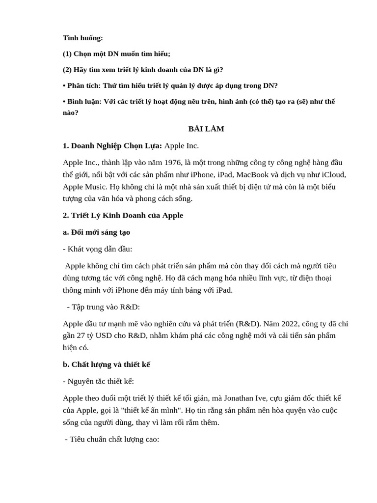 Nguyễn Anh Quân.Ql27.15.ĐĐKD. Bài tập số 1( về nhà) | PDF