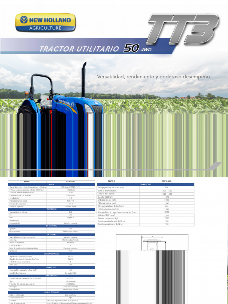 TT3.50 New | PDF | Embrague | Tracción en las cuatro ruedas