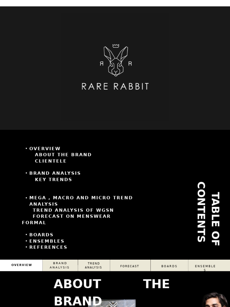 Rare Rabbit - Trend Analysis | PDF | Clothing | Fashion