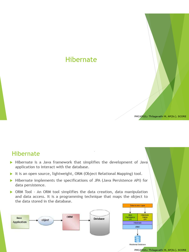 Module 6 Hibernate_Share | PDF | Databases | Data