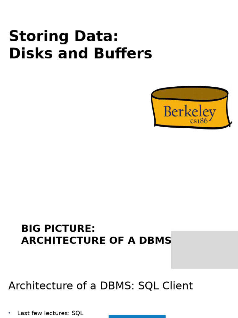 04 Files and Buffers | PDF | Hard Disk Drive | Databases