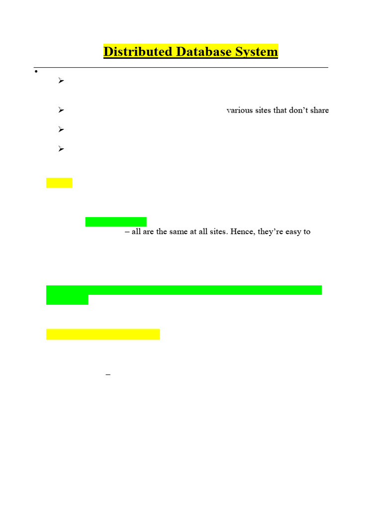 Unit-2_Distributed Database System | PDF | Databases | Replication ... Unit-2_Distributed Database System | PDF | Databases | Replication ...