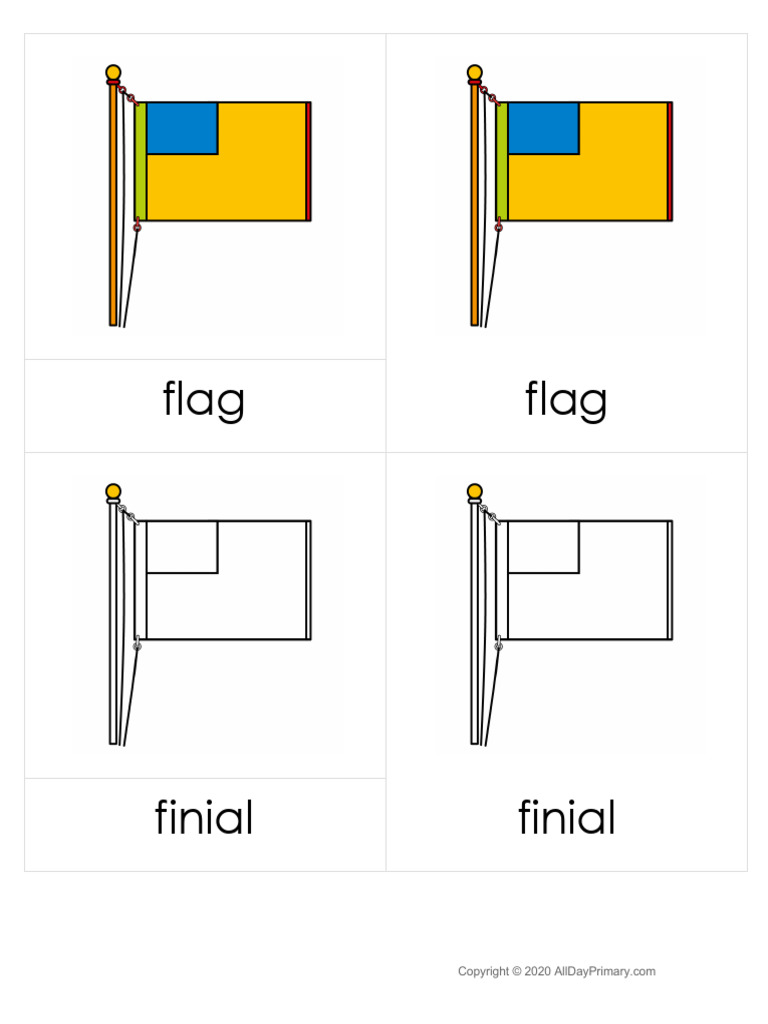 Parts of a Flag Diagram | PDF