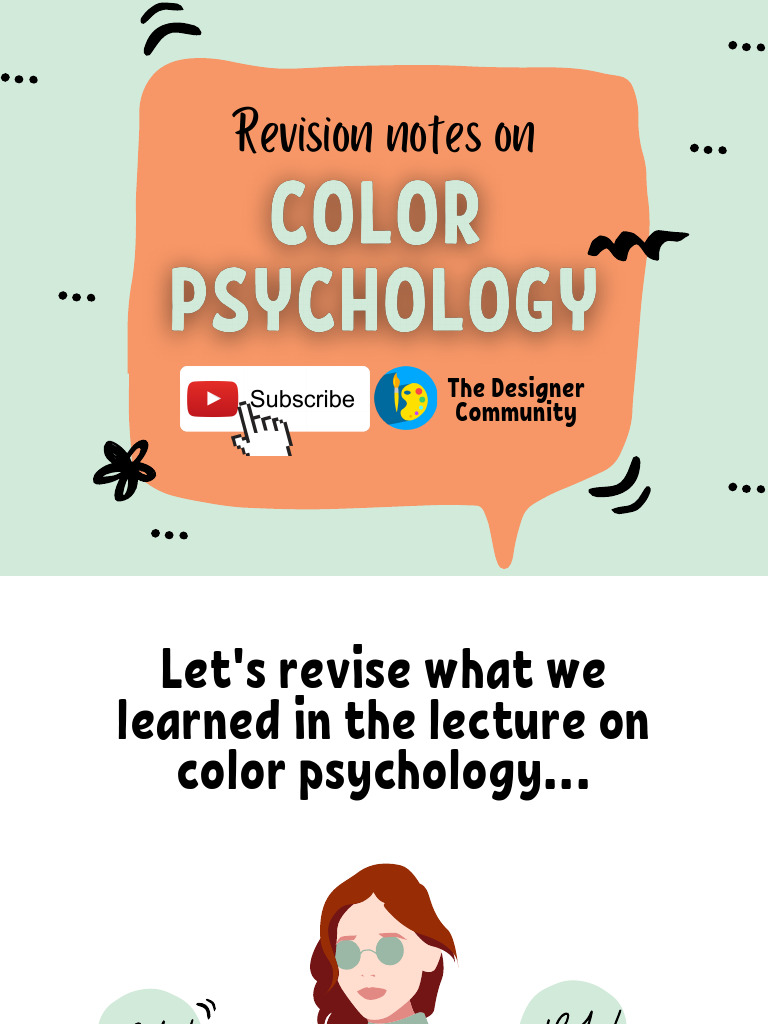 Color Psychology Revision Notes | PDF | Color | Red