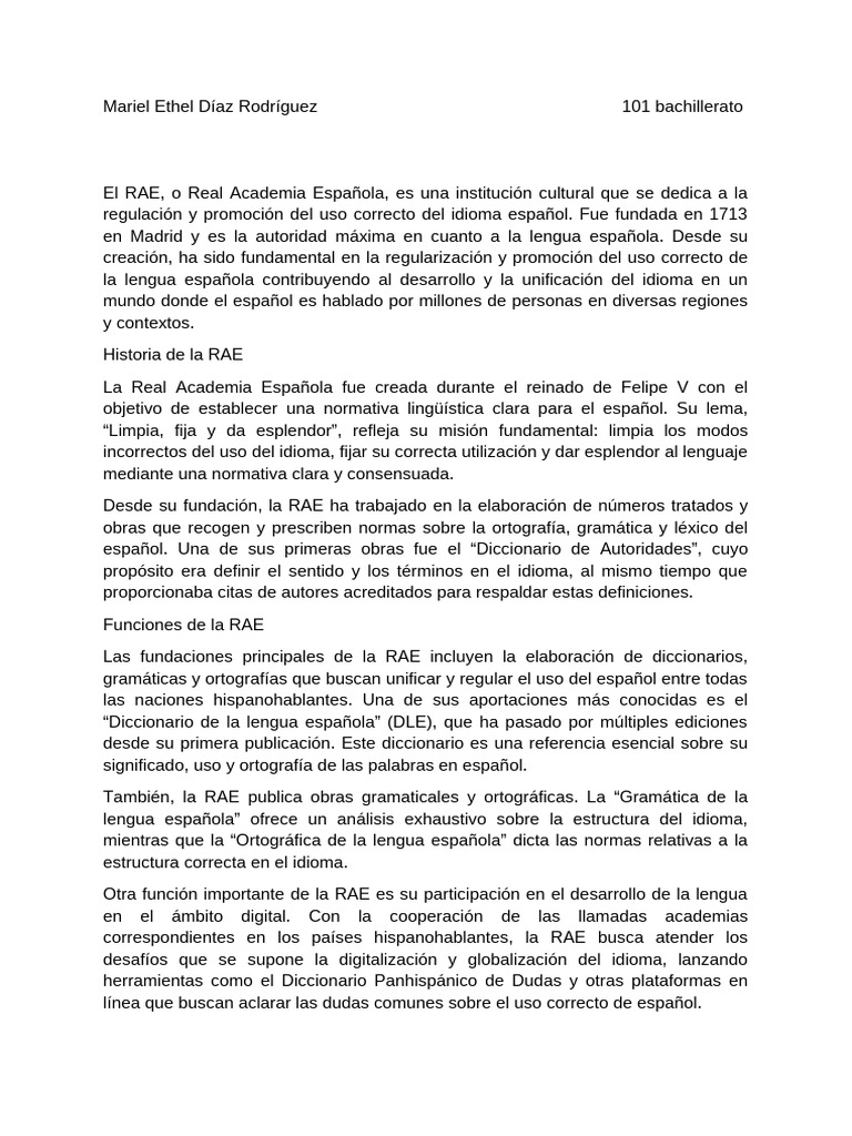 Comprensión Lectora Pdf Lengua Española Diccionario