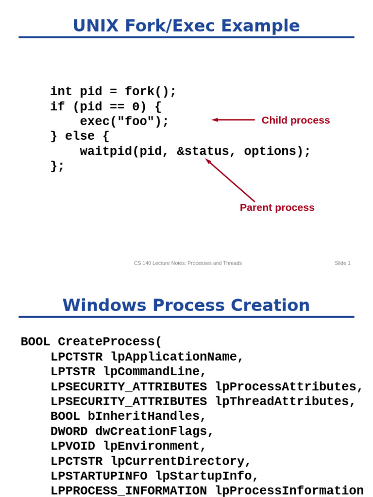 Understanding Child Processes in UNIX | PDF