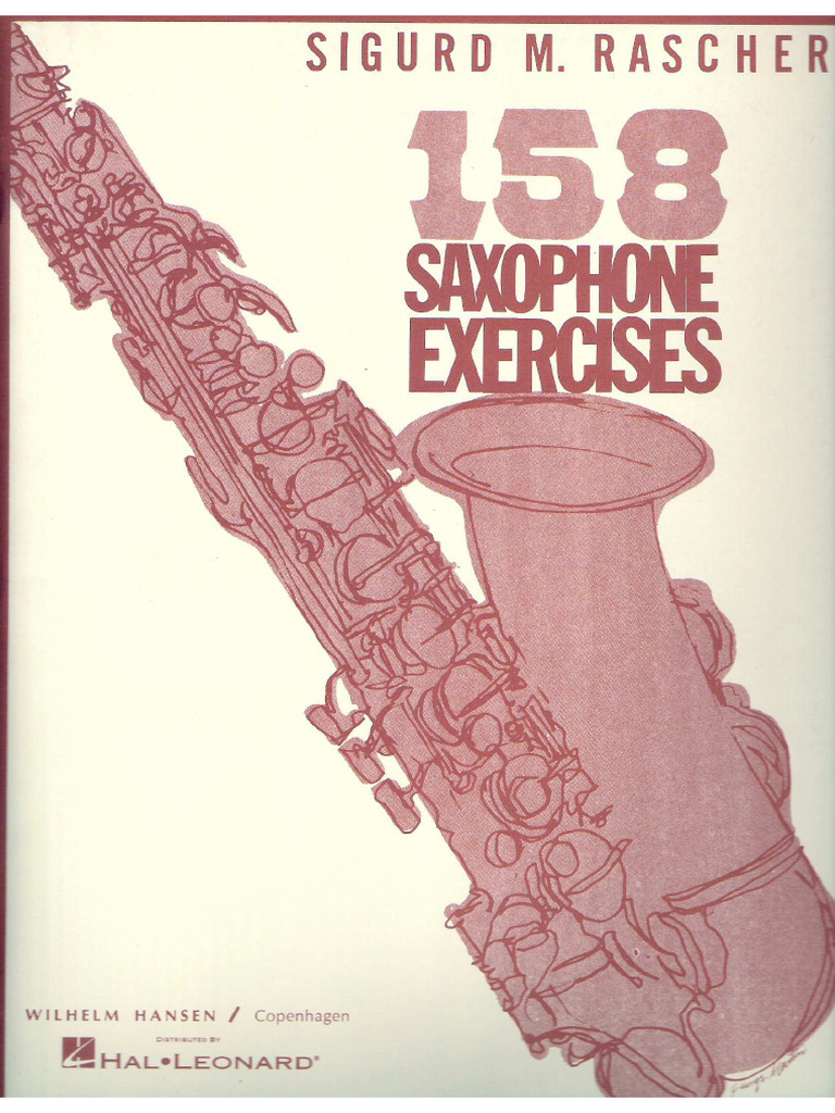 Sigurd M.rascher - 158 Saxophone Exercises 1 | PDF