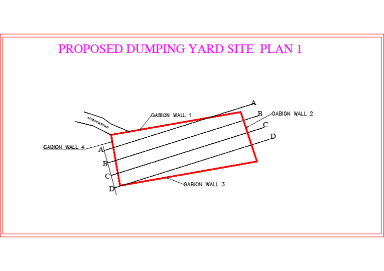 Dumping Area 1 Plan | PDF
