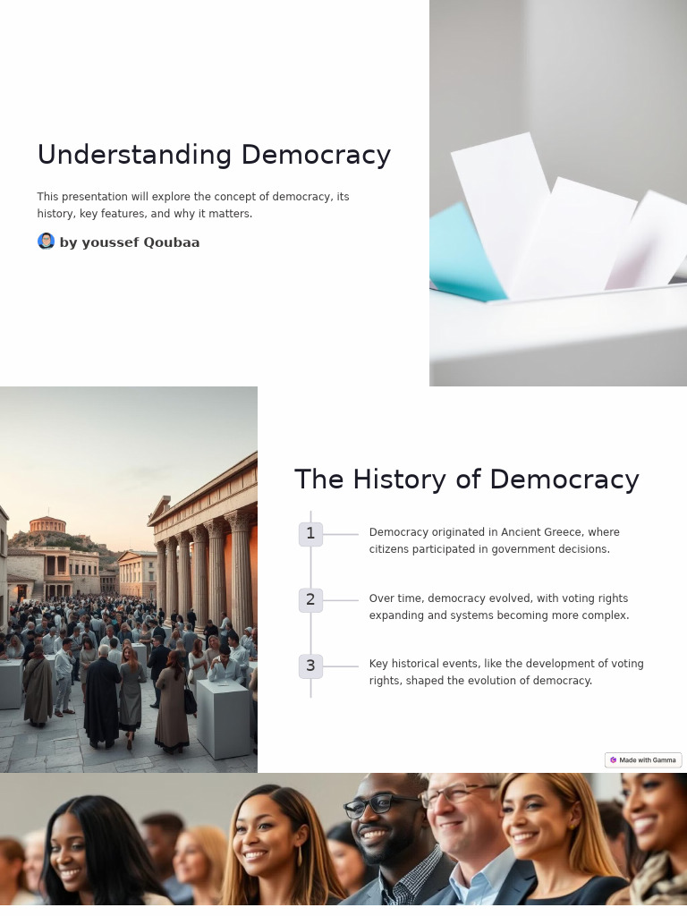 Understanding Democracy | PDF | Democracy | Political Ideologies