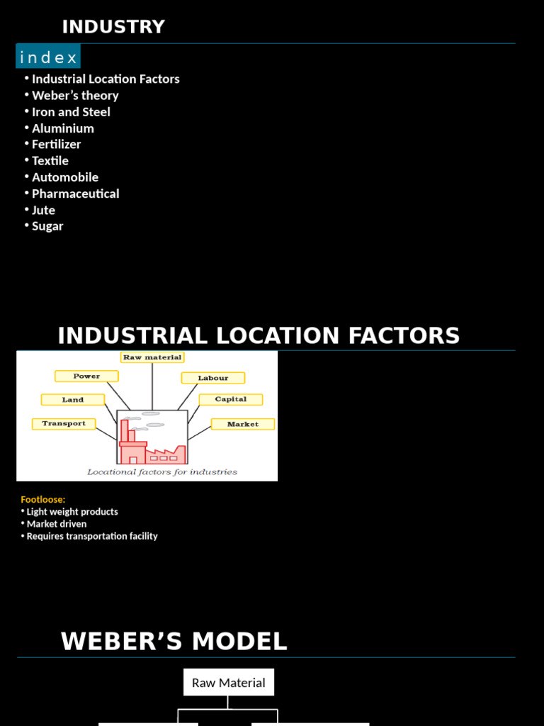 Industrial Geography-Live | PDF | Iron Ore | Steel