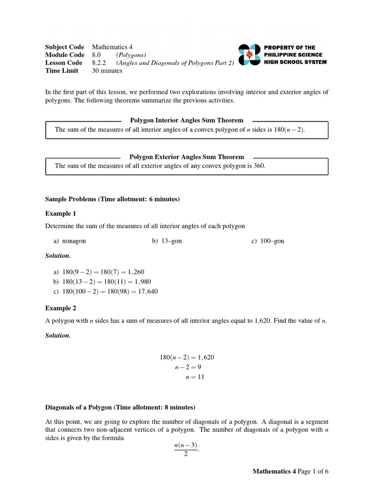 SLG M4_8_2_2 | PDF | Polygon | Vertex (Geometry)