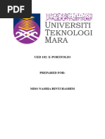 Ued 102 - E-Portfolio | PDF | Memory | Learning Styles