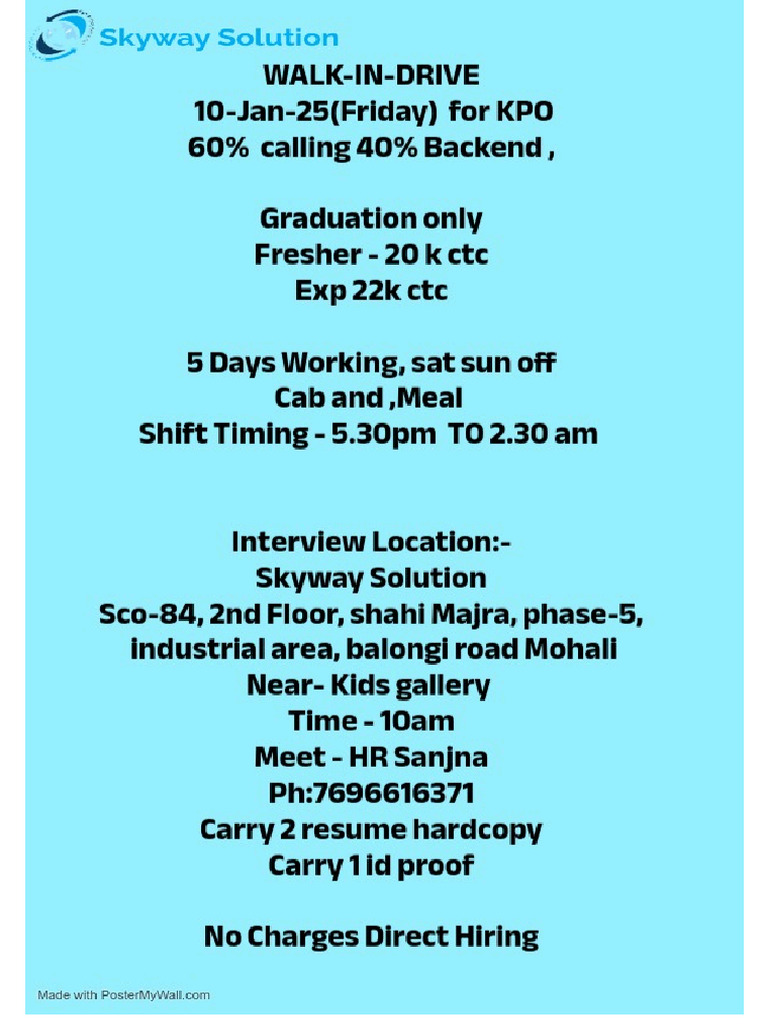 Vacancy Niklegi 20250118 - 144939 | PDF