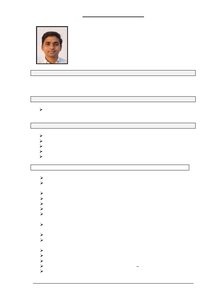 Saurabh CV 1 | PDF | Learning