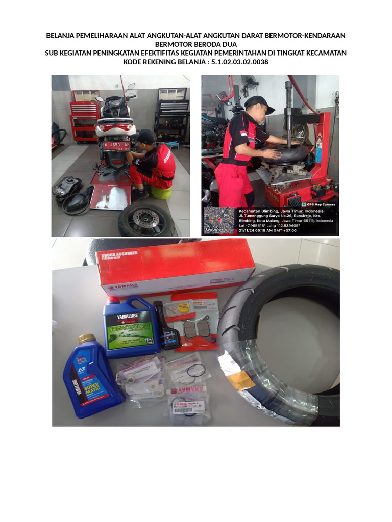 SPJ Servis NMax, 21 November 2024 | PDF