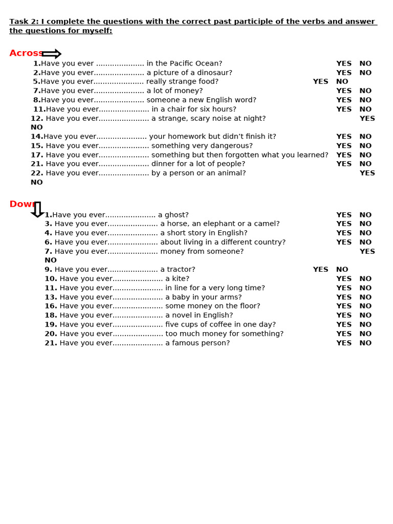 4MS Seq 2 TS Present Perfect | PDF | Syntax | Language Families