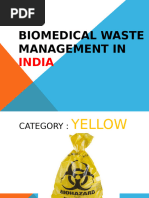 BMW Color Coding for Biomedical Waste | PDF | Waste | Waste Management