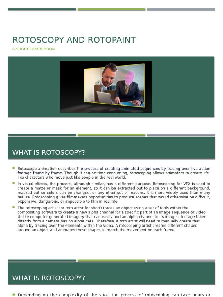 Rotoscopy & RotoPaint Guide | PDF