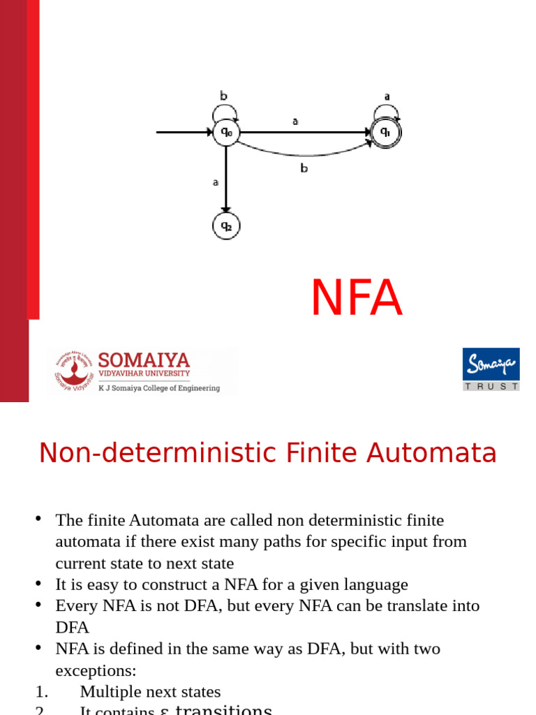 NFA Language | PDF | Theoretical Computer Science | Theory Of Computation NFA Language | PDF | Theoretical Computer Science | Theory Of Computation