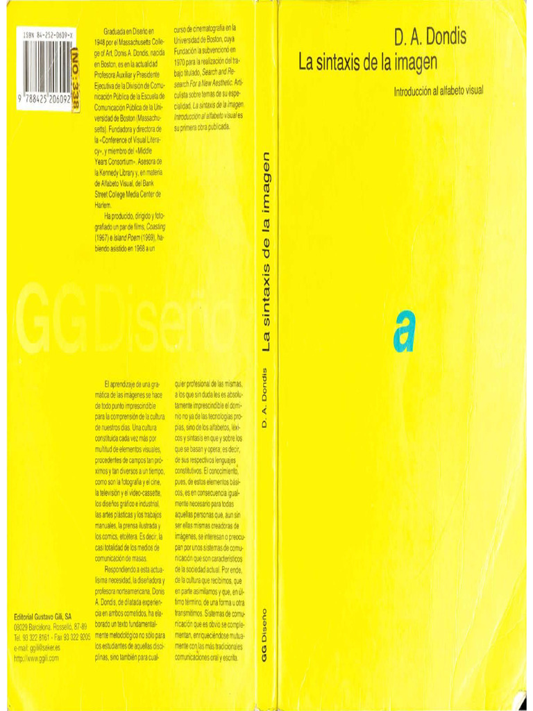 Dondis D. A. (2017) - Técnicas Visuales. en Donis A. Dondis Sintaxis de ...