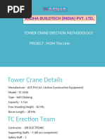Tower Crane Installation Method Statement | PDF | Crane (Machine ...
