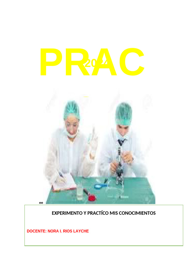 Practica #1, 2, 3, 4y 5 | PDF | Método científico | Laboratorios