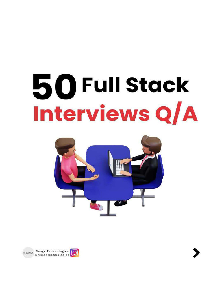 50 Full Stack Interviews2025modified | PDF