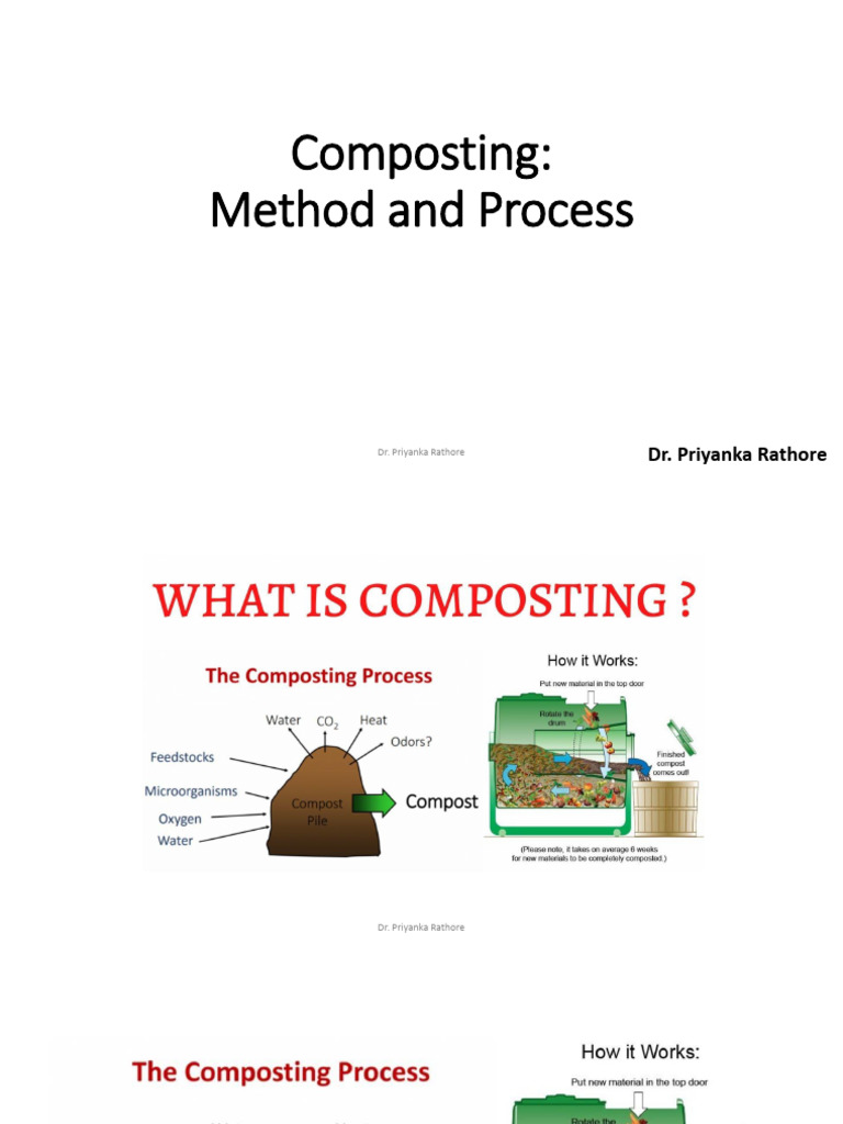 Composting Techniques Guide | PDF