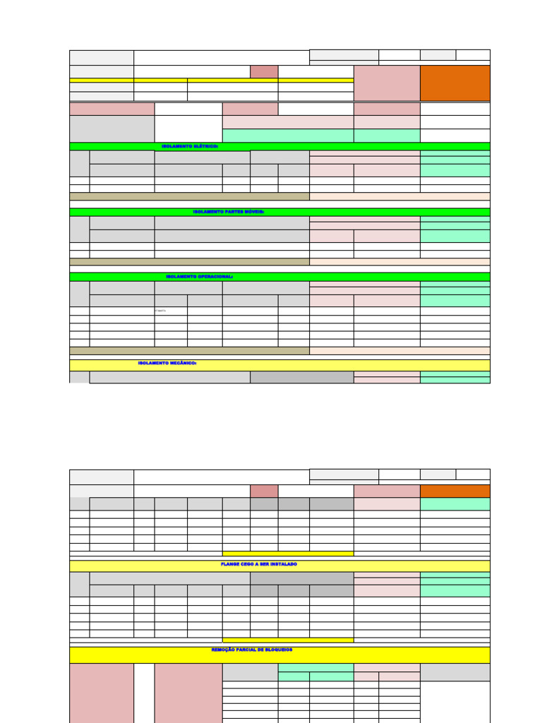 Plano Isolamento - SAT MG-0003-SUBSTITUIR JUNTA | PDF