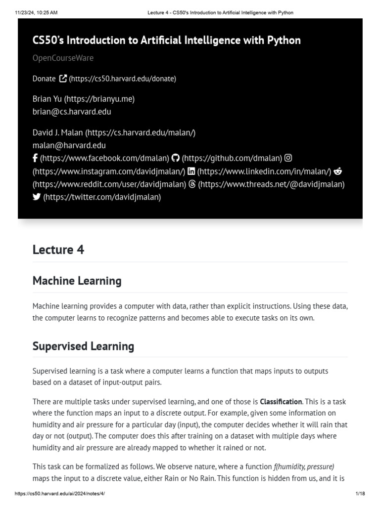 Lecture 4 - CS50_s Introduction to Artificial Intelligence with Python1 ... Lecture 4 - CS50_s Introduction to Artificial Intelligence with Python1 ...