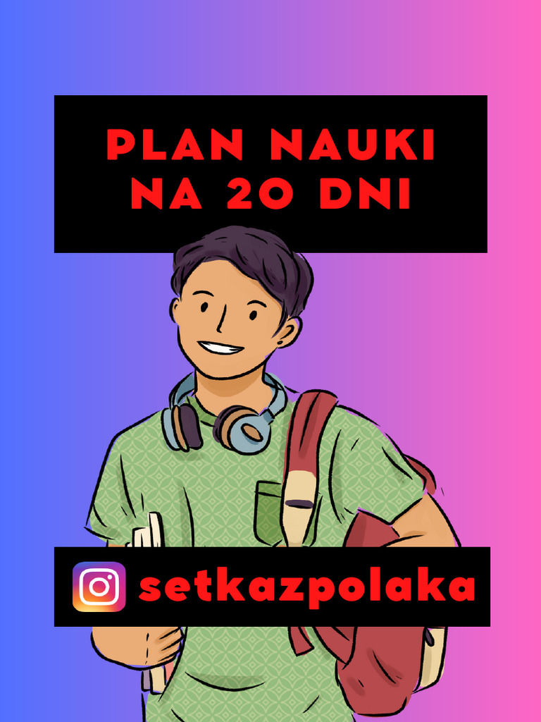 Plan Nauki Na 20 Dni | PDF