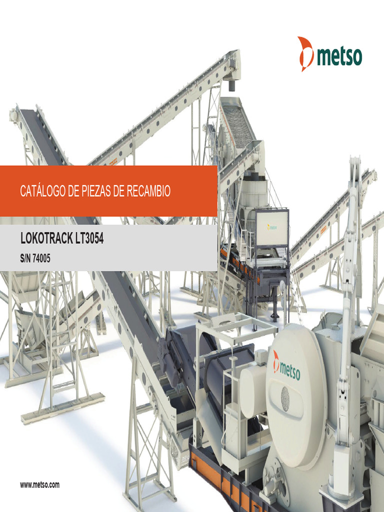 Spare Part Book LT3054 SN 74005 - NEW | PDF | Tornillo | Metalurgia